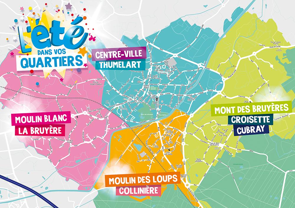 L'été dans vos quartiers | Ville de Saint Amand Les Eaux