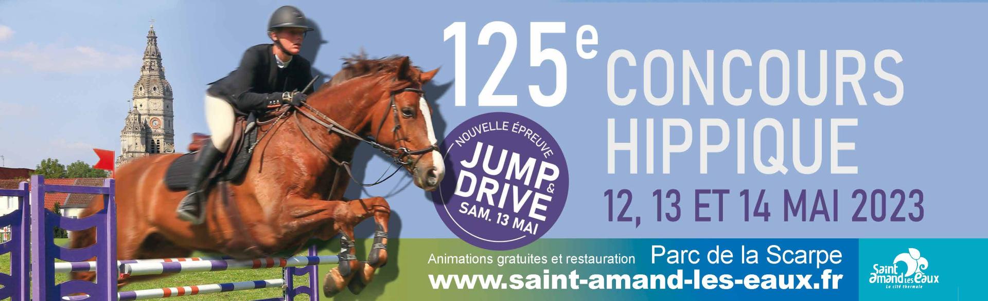 125ème Concours Hippique | Ville de Saint Amand Les Eaux